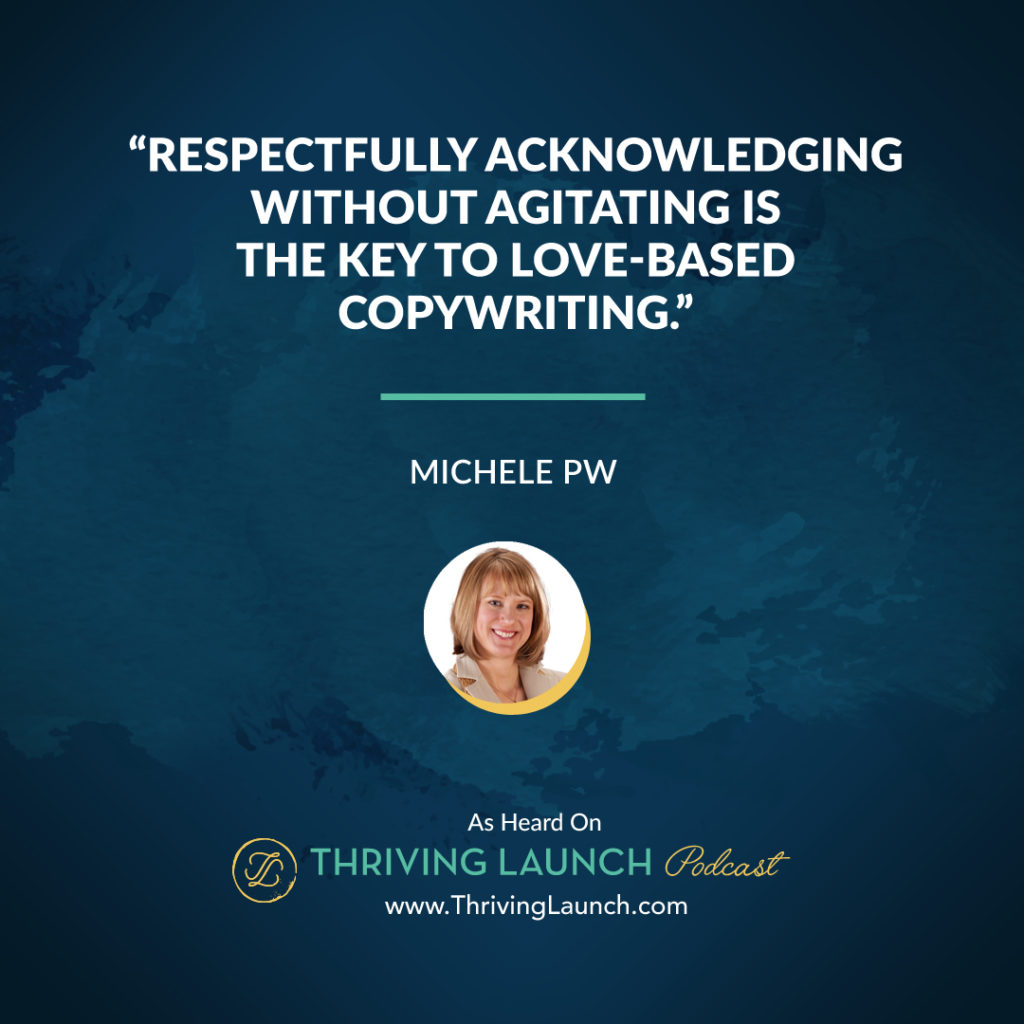 Creative Copy - Michele PW - Thriving Launch Podcast