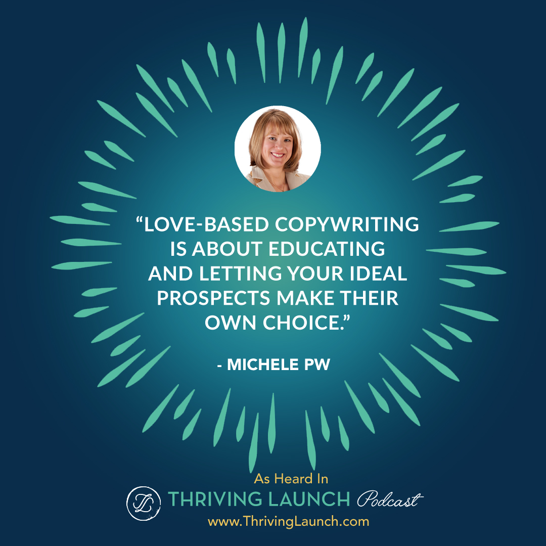 Creative Copy - Michele PW - Thriving Launch Podcast
